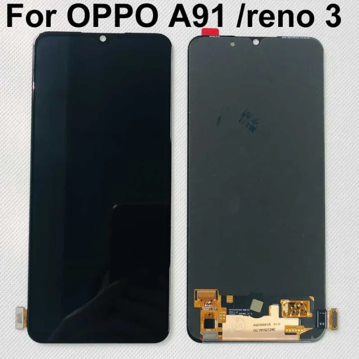 LCD OPPO A91 2020 / RENO 3 FULLSET TOUCHSCREEN BLACK ORIGINAL | Lazada ...