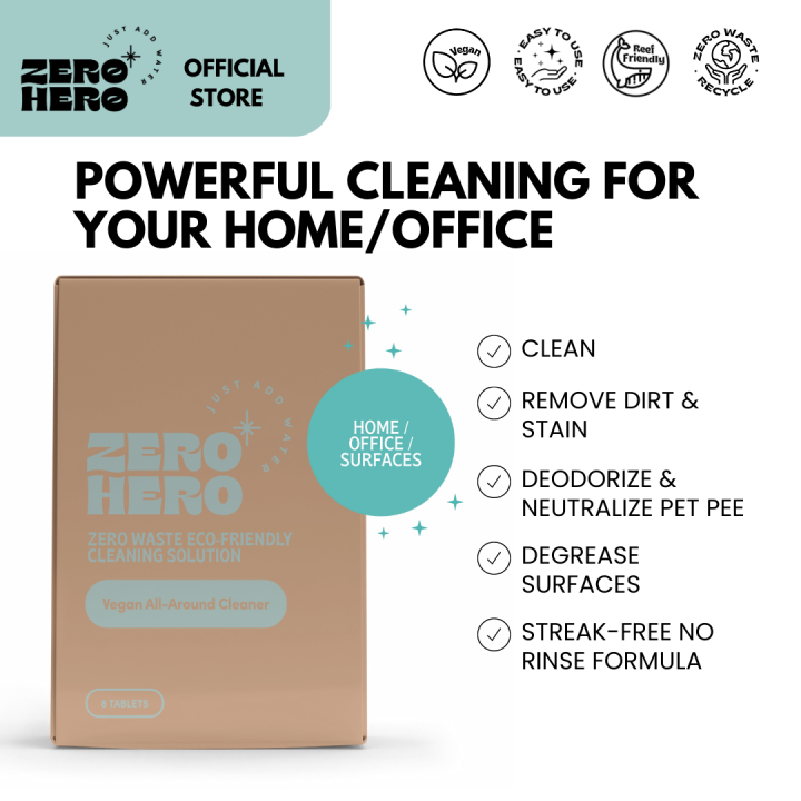 All Purpose Cleaner (8-pack 24 liter solution) by ZEROHERO PH | Lazada PH