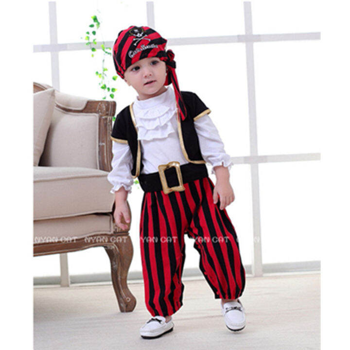 Children Baby Clothes Baby Pirate Captain Costume Pirates Of The ...