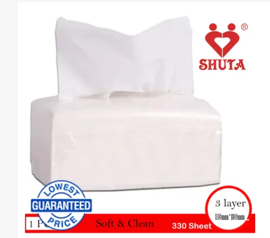 Shuta Facial Tissue | Table Tissue Napkin High Quality Tissue | Lazada PH