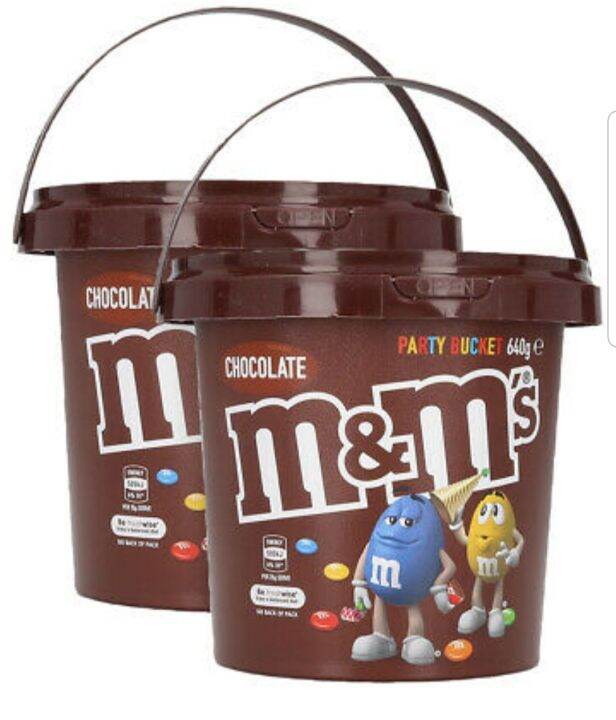 M&M'S Milk Cocolate Party Buckets 640g (Made in Australia) | Lazada PH