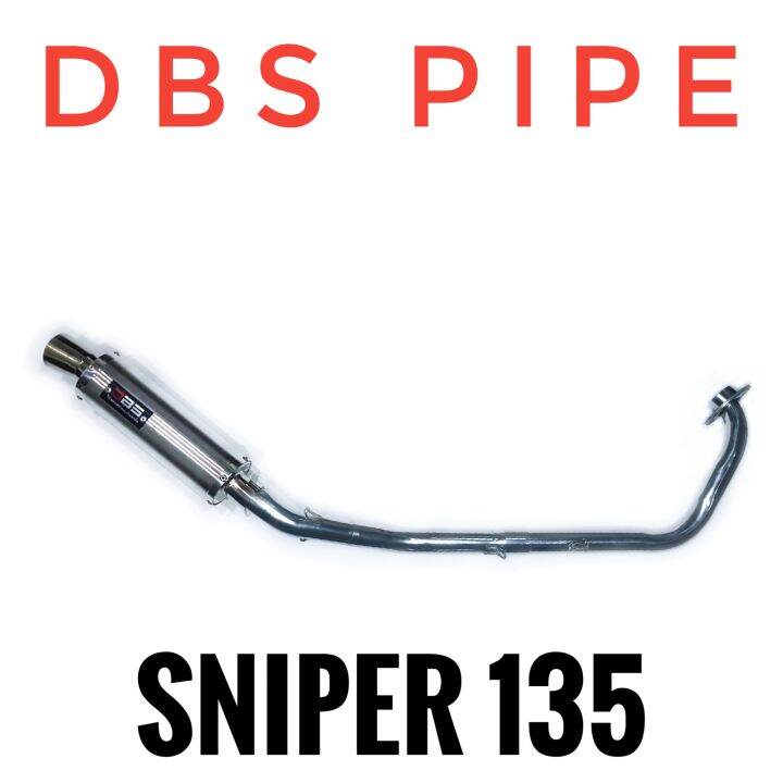 DBS Exhaust Muffler Pipes for SNIPER 135 (Big Elbow) (NOT FIT FOR ...