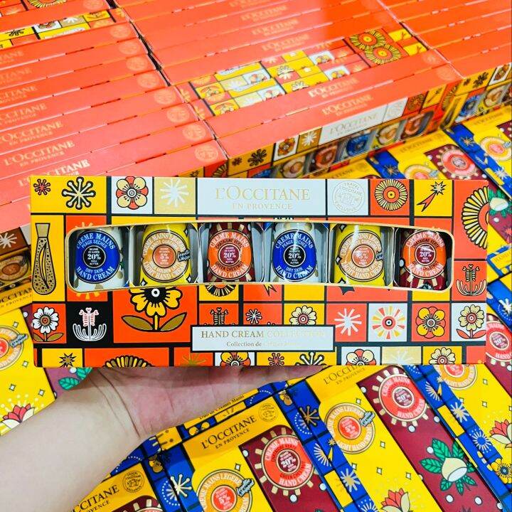 SET Kem Tay Loccitane Limited 6 Tuýp Mini * 30ML - KEM DƯỠNG TAY L ...