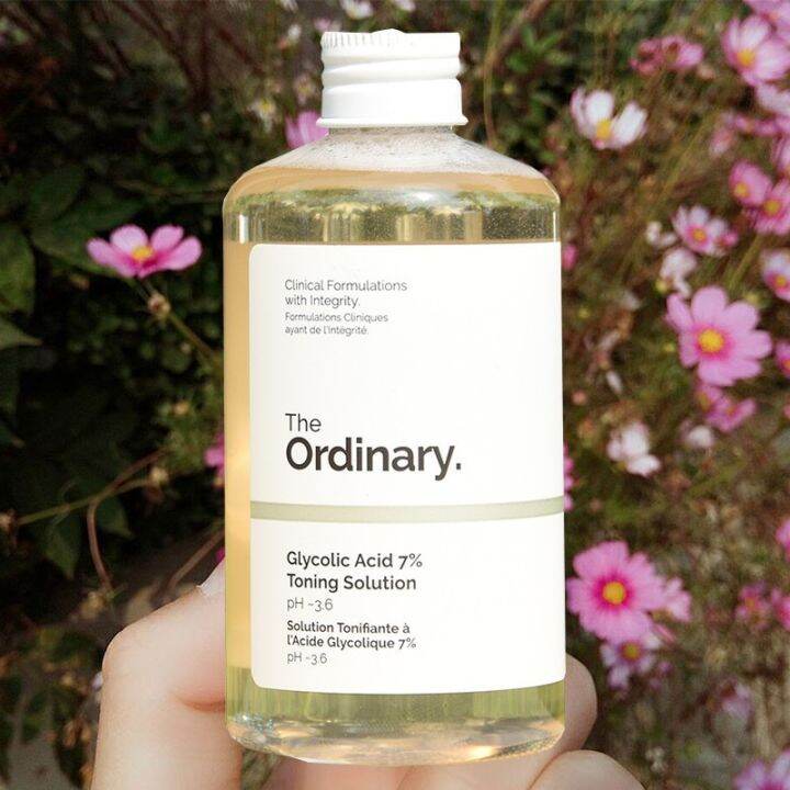 The Ordinary Fruit acid toner 7% Glycolic acid toner Glycolic acid ...