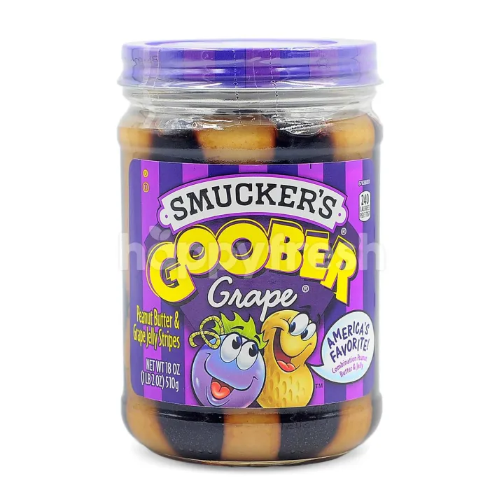 Smucker's Goober Grape Peanut Butter Jam 510g | Lazada
