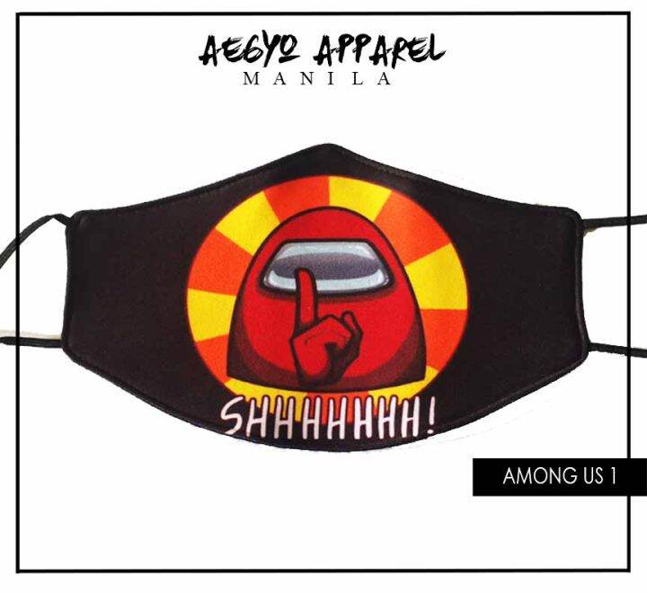 Among Us Washable Face Mask | AEGYO | Lazada PH