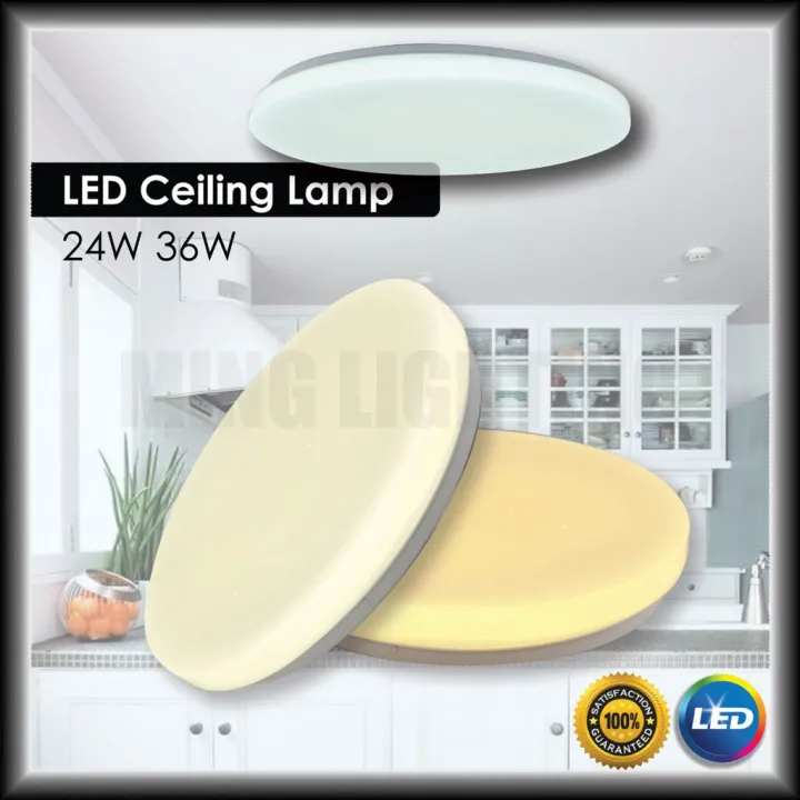 3C Modern LED Ceiling Lights Lamps Energy Saving Panel Light Lamp ...