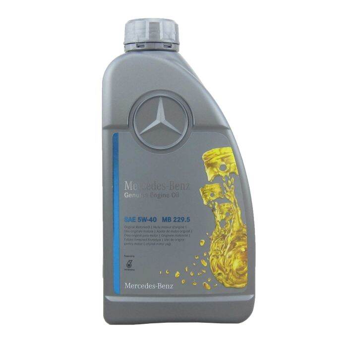 Original Mercedes Benz (MB229.5) 5W40 Engine Oil (1 Litre/Bottle ...