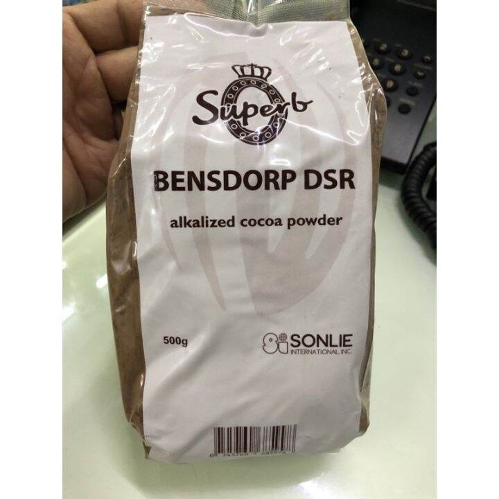 Superb alkalized cocoa powder 500g 100 Bensdorp DSR Unsweetened | Lazada PH