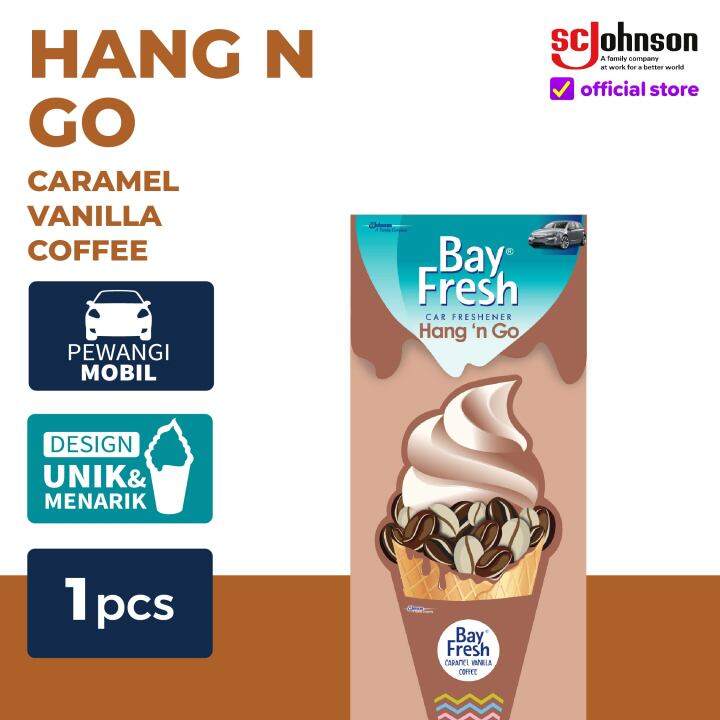 Bayfresh Hang n Go Pengharum Mobil - Vanilla Caramel Coffee | Lazada ...