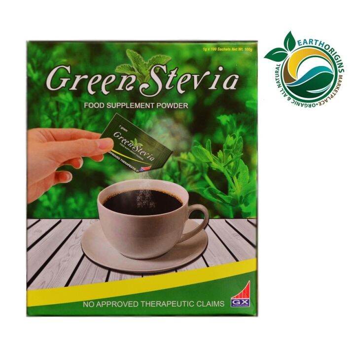 Hot Green Stevia Powder (1gx100) | Lazada PH