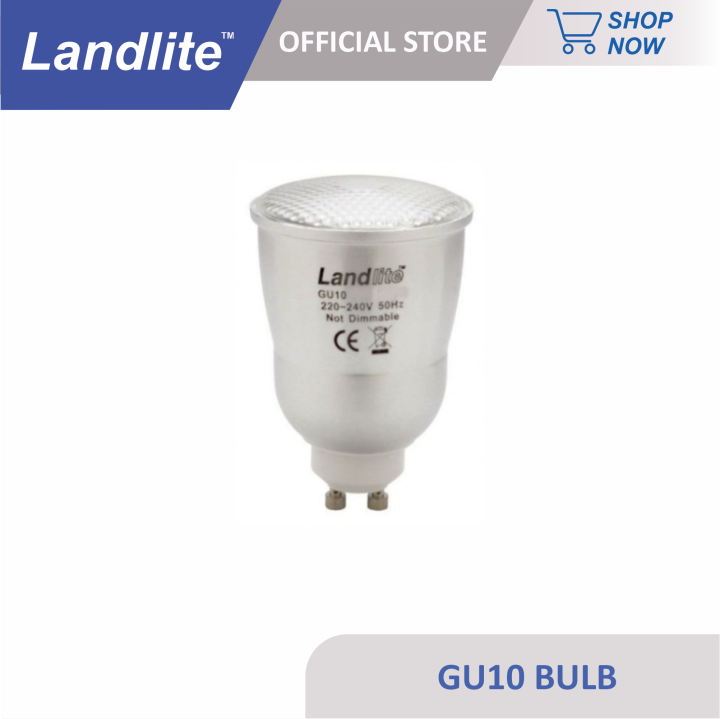 Landlite GU10 Bulb ( CFL-GU10-10W DL ) | Lazada PH