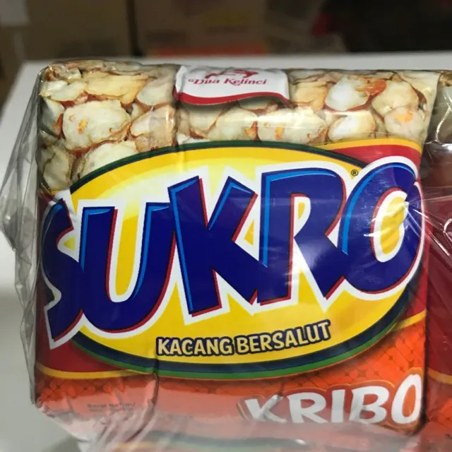Sukro Kribo 1 Pak Renceng 10 Pcs - Kacang Bersalut Tepung Medan Ori ...