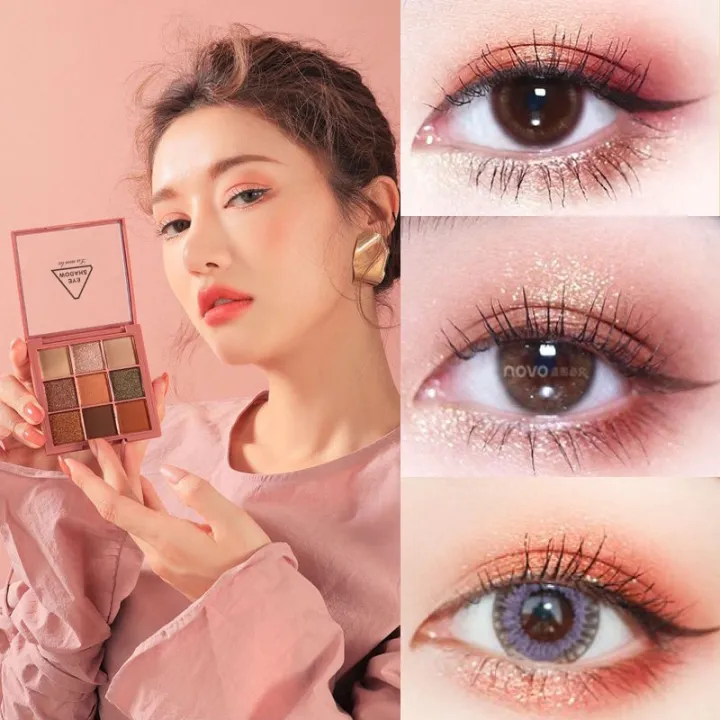 Eyeshadow Disc Powder Palette พาเลททาตา9สีEyeshadow Disc Powder Palette ...