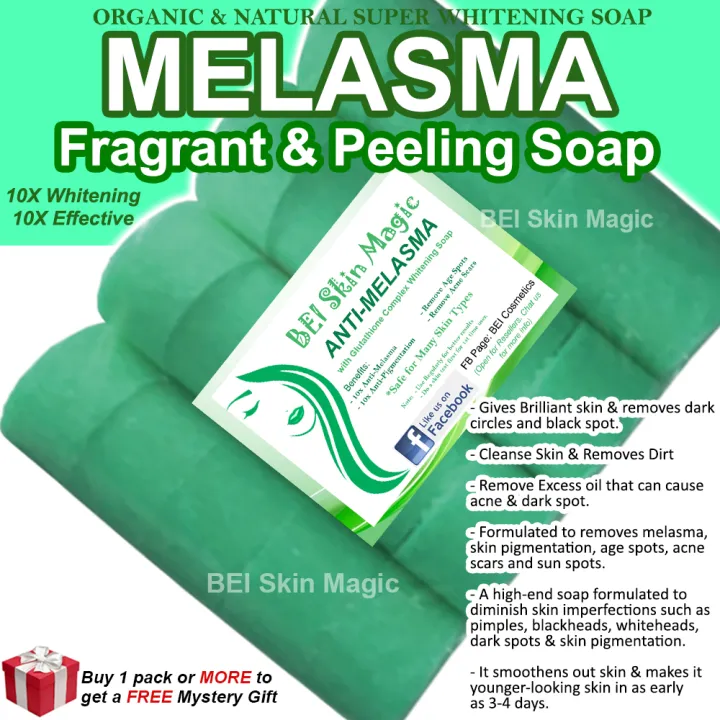 [ORIGINAL] Anti-Melasma Fragrant & Peeling Soap with Glutathione ...