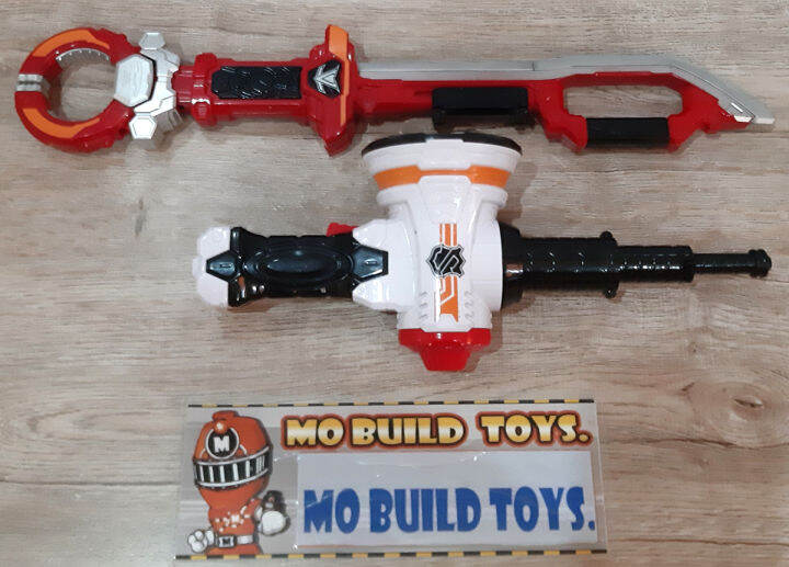 Dx Lupin Sword & Dx Pat Megabor อุปกรณ์อาวุธเสริม ทั้ง 2 จาก ขบวนการ ...