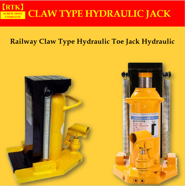RTK 5Ton Claw Type Induatrial Toe Jack Dustrial Railway Claw Type ...