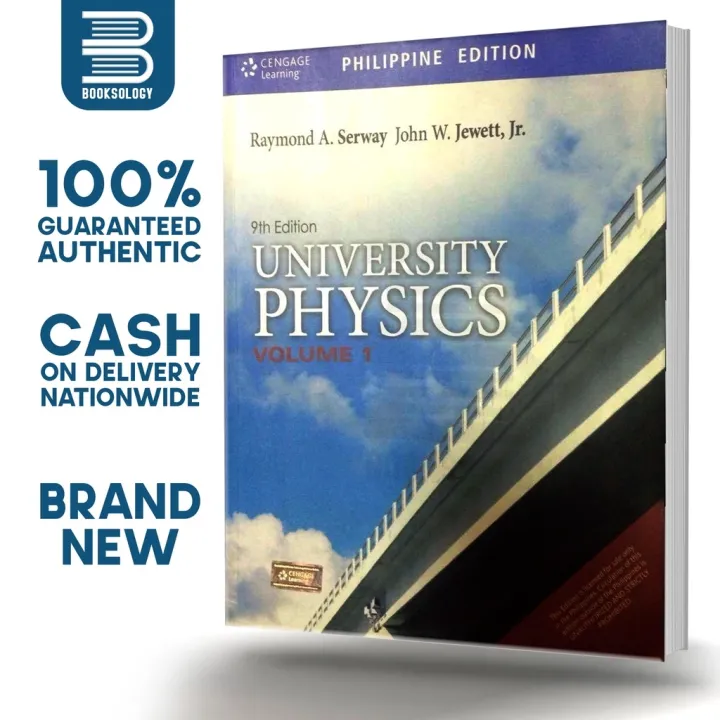 UNIVERSITY PHYSICS VOLUME 1 (9th Edition) - Raymond Serway John Jewett | Lazada PH