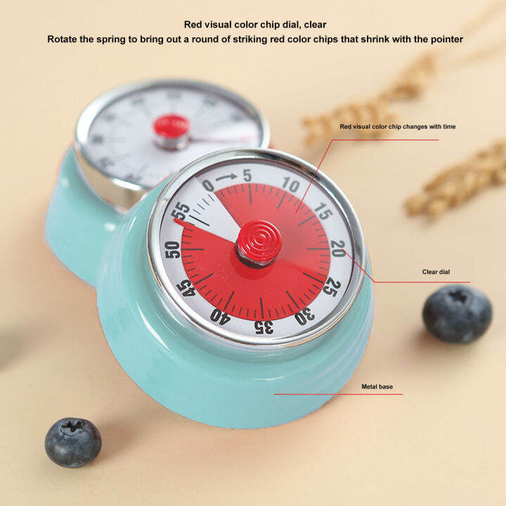 60 Minute Visual Timer, 60 Minute Visual Analog Timer Metal Shell for ... 60 Minute Visual Timer, 60 Minute Visual Analog Timer Metal Shell for ...