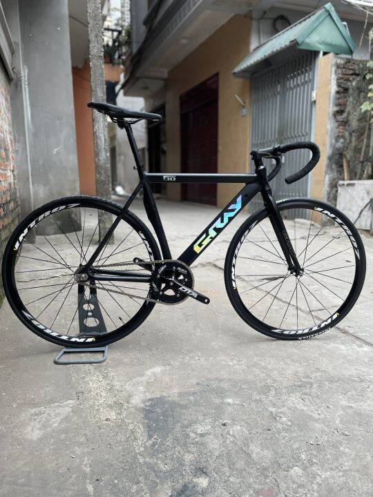 Xe đạp Fixed Gear Gray F10 càng nhôm chính hãng | Lazada.vn