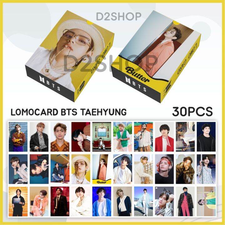 (30PCS) LOMO CARD BTS JUNGKOOK TAEHYUNG JIMIN JIN JHOPE RM SUGA | Lazada Indonesia