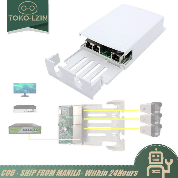 POE Extender Outdoor Waterproof 200m POE network extension 1 In 2 ...