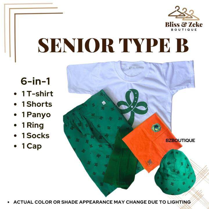 Girl Scout Senior Type B Complete Set of Uniform | BZBoutique | Lazada PH