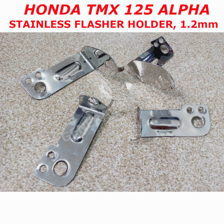 Honda TMX 125 Alpha, Stainless Flasher Holder 1.2mm , 500 pesos, 4pcs ...