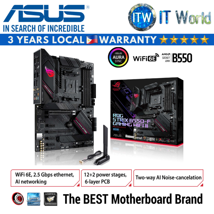 ITW | Asus Rog Strix B550-F Gaming Wifi II ATX AM4 DDR4 Motherboard ...