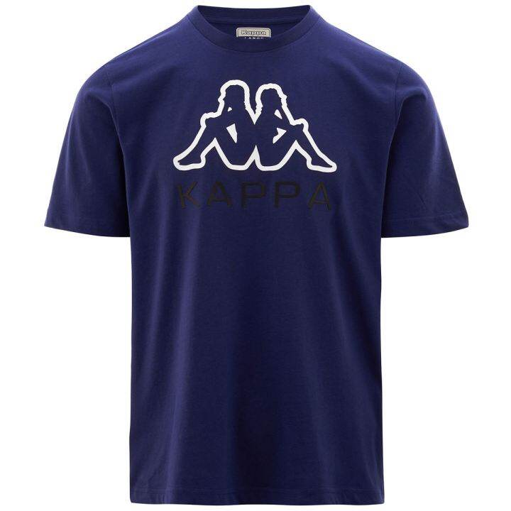 เสื้อยืด KAPPA LOGO EDGAR Blue Ribbon | Lazada.co.th