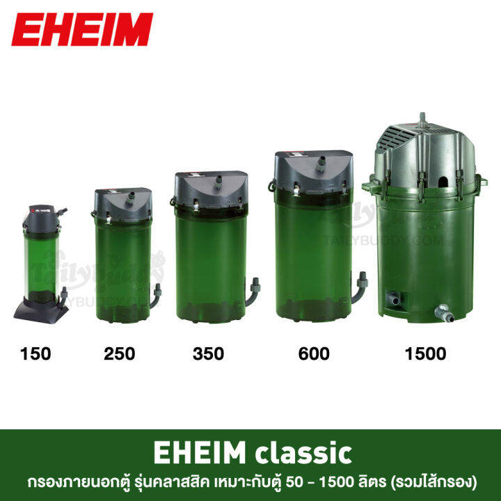 EHEIM classic 600 (2217) - EHEIM Classic กรองภายนอกตู้ปลา รุ่นคลาสสิค ...