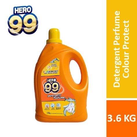 Hero 99 Detergent Perfume Colour Protect 3.6kg / 3.2kg Refill | Lazada