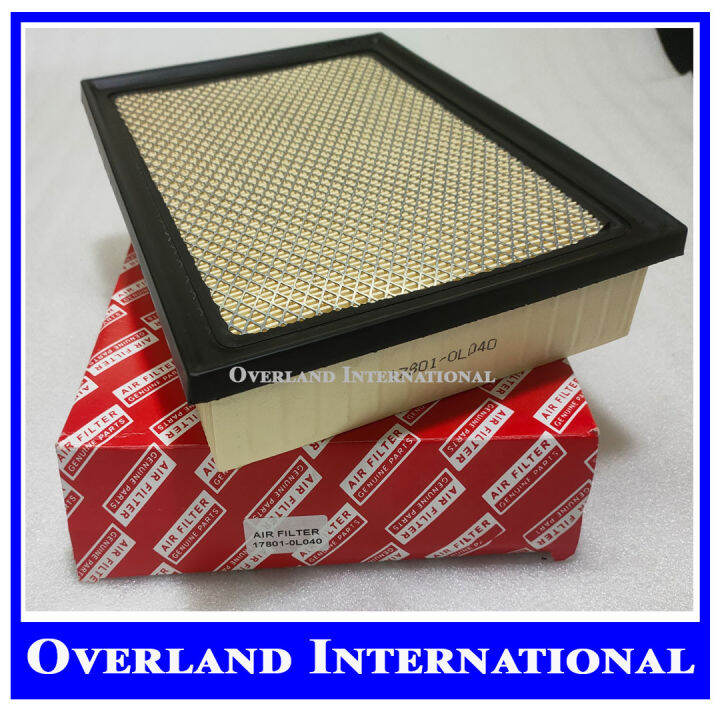 AIR FILTER AIR CLEANER, For Toyota Innova, Hilux, Revo, Fortuner. Y2016 ...
