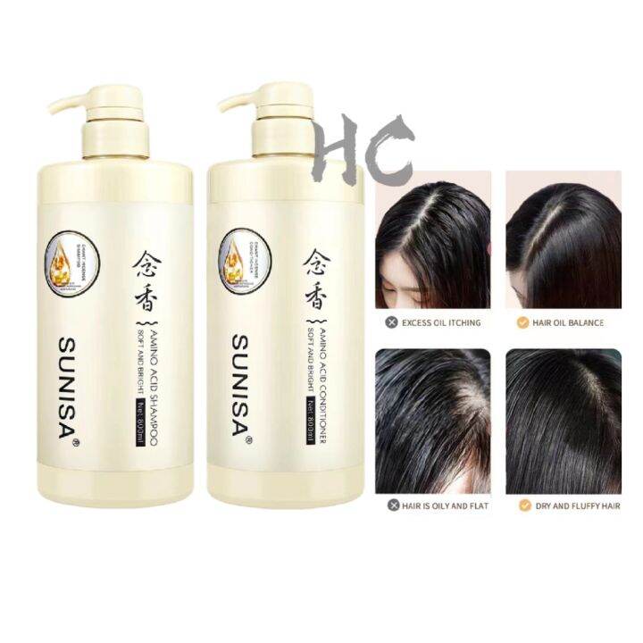 SUNISA SAKURA Japanese Hair grower shampoo800ml and Japanese ...