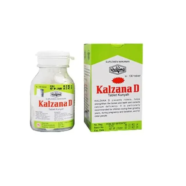 KALZANA D 100'S TABLET VITAMIN TULANG KALSIUM DAN VITAMIN D3 PADA ANAK ...