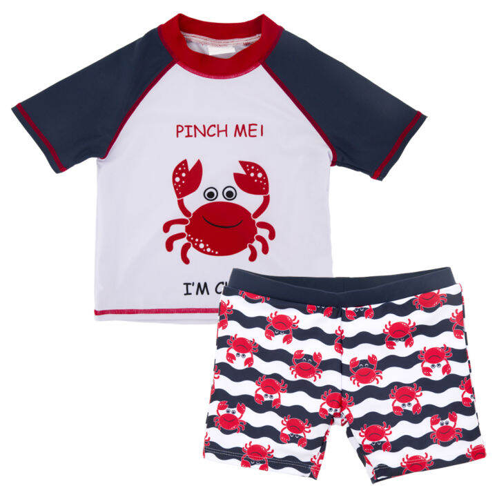 1T-7T Two Piece Swimsuits for Children Swimwear Child Swim Trunk Beach ...
