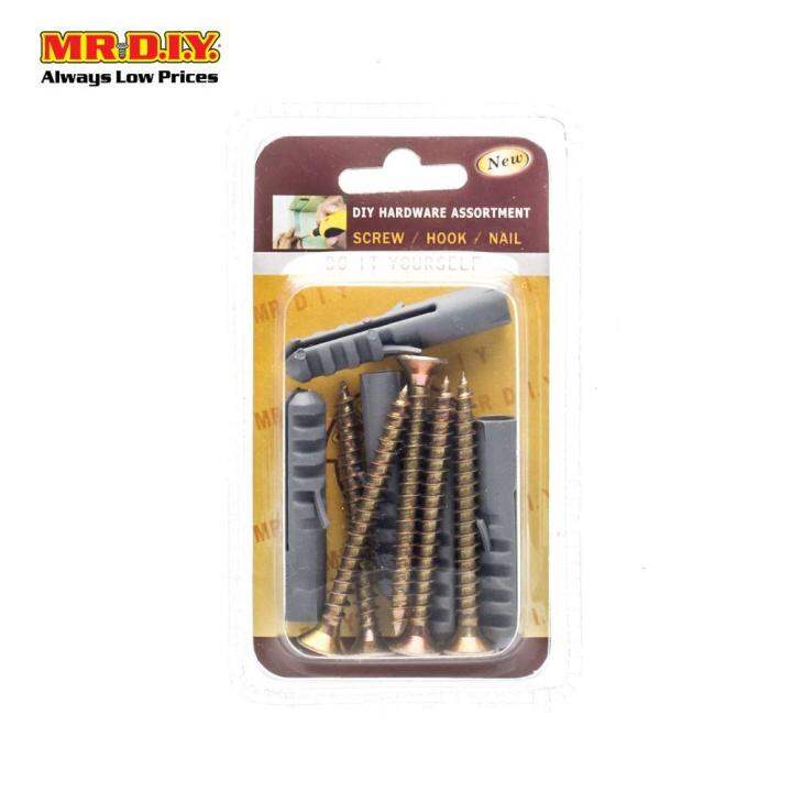 MR.DIY Screws Plugs (5pc) | Lazada