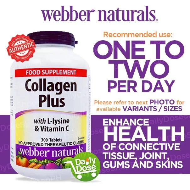 Webber Natural Collagen Plus | Lazada PH