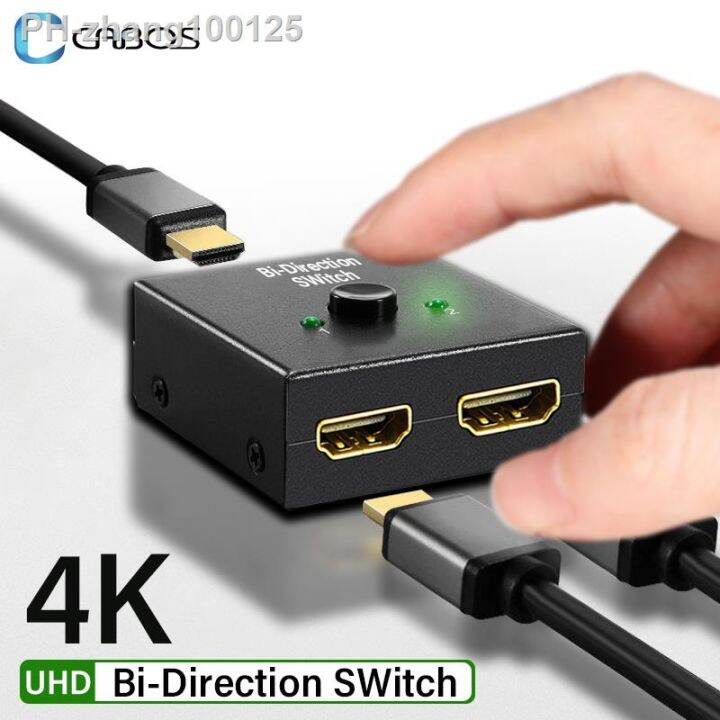 4k 60hz 1x2 2x1 Hd Switch Bi Direction Hdmi Compatible Switcher Switch Video Switcher For Laptop