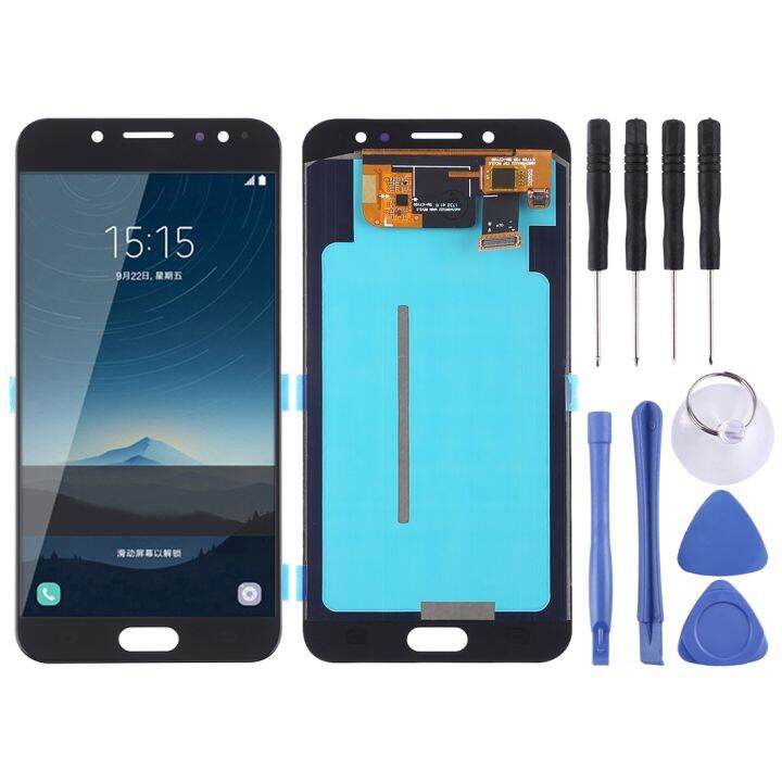 OLED LCD Screen for Galaxy C8, C710F/DS, C7100 with Digitizer Full ...