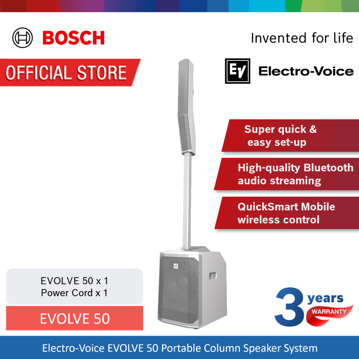 Electro-Voice EV EVOLVE 50 Portable Column System (White) | Lazada Singapore