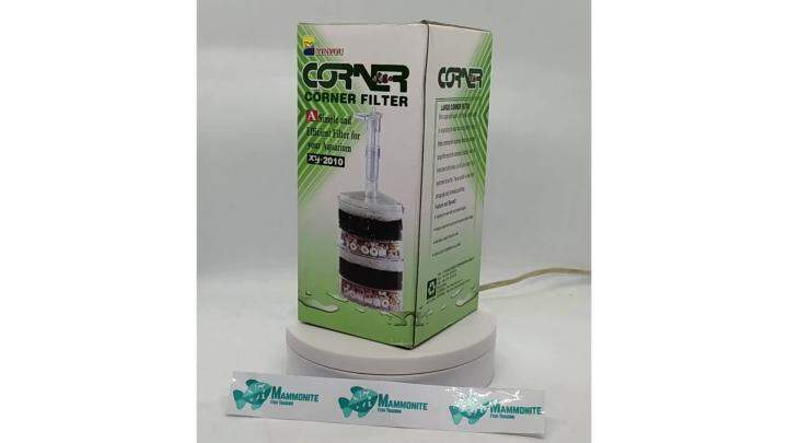 Aquarium Corner Filter Double Layer XY 2010 | Lazada PH