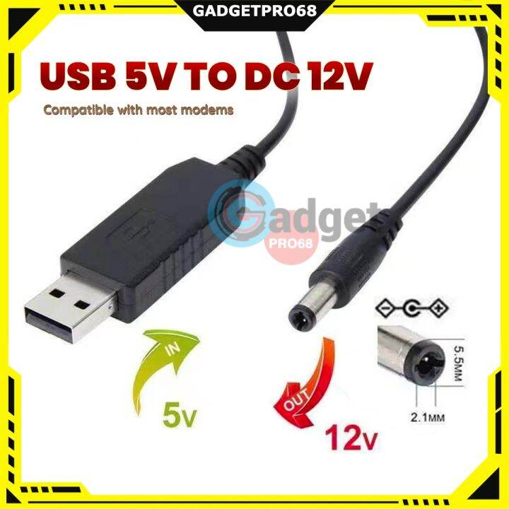 B310 B315 Power Bank Cable USB DC 5V To DC 12V Step-up Module Converter | Lazada