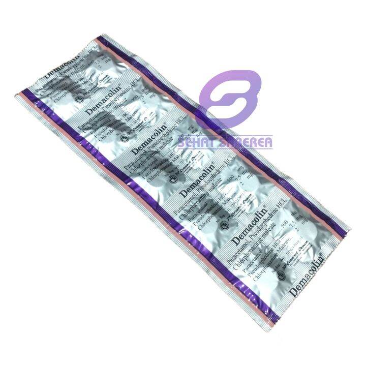 Demacolin Strip 10 Tablet | Lazada Indonesia