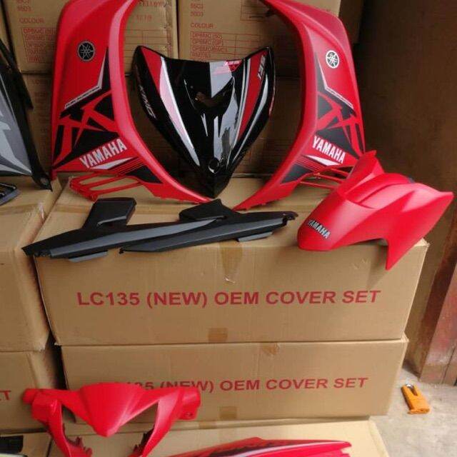 yamaha LC135 v4 mx-king cover set body set OEM STICKER TANAM BODYSET COVERSET LC 135 LCV4 V5 V6 ...