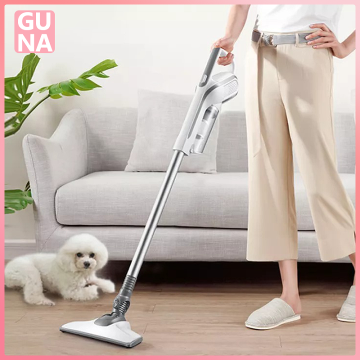 Hand-held long handle vacuum cleaner, cordless, rechargeable, 2-in-1 ...