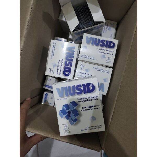 Viusid Box suplement 21 sachet | Lazada Indonesia
