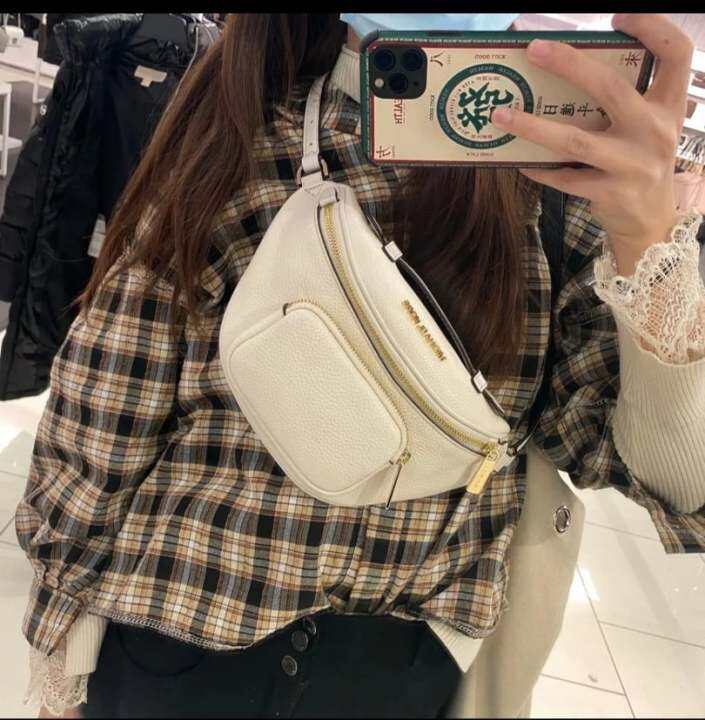 Authentic Michael Kors Erin XS Erin Waist Pack in Signature Coated ...