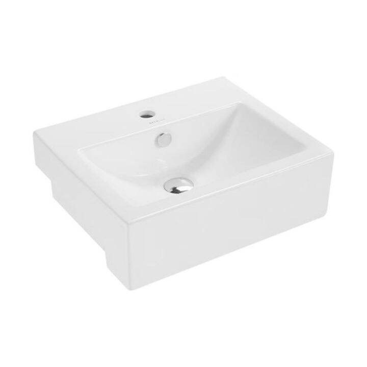 GELATO BATH BT-8007 อ่างล้างหน้าฝังครึ่งเคาน์เตอร์ | Lazada.co.th