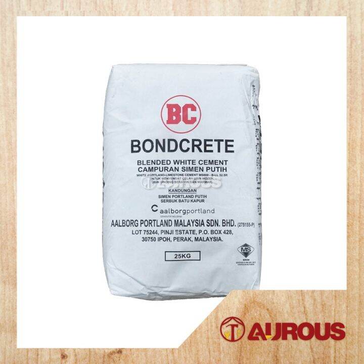 BONDCRETE BLENDED WHITE CEMENT 25KG | Lazada